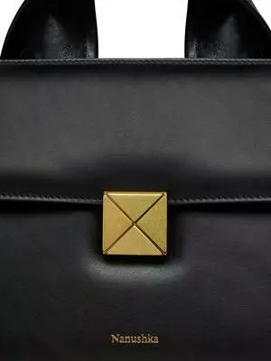 Nanushka Logo-print Tote - Black
