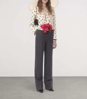 Valentino Garavani Wool Tailored Trousers