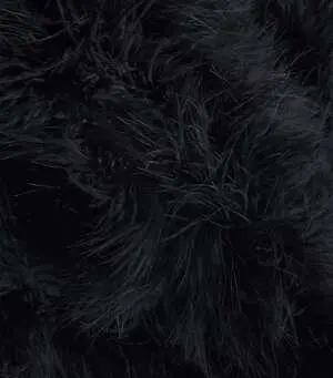 YVES SALOMON Feather Jacket - Black