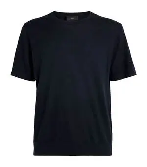 Vince Merino Wool-cashmere T-shirt