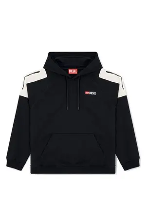 DIESEL® Cotton-blend Fleece Hoodie