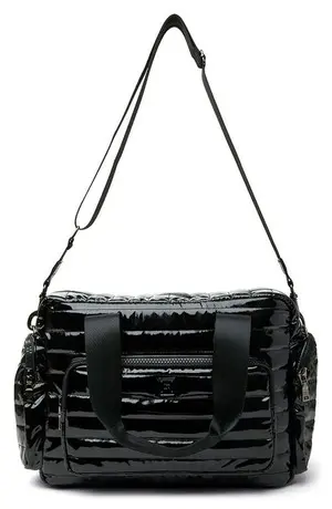 THINK ROYLN Voyager Travel Bag - Black Patent