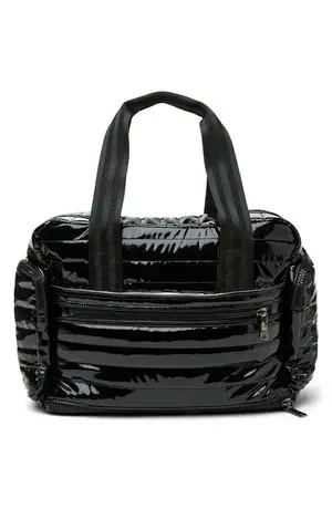 THINK ROYLN Voyager Travel Bag - Black Patent