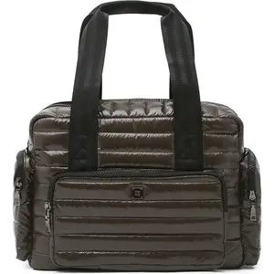 THINK ROYLN Voyager Travel Bag - Glossy Chocolate
