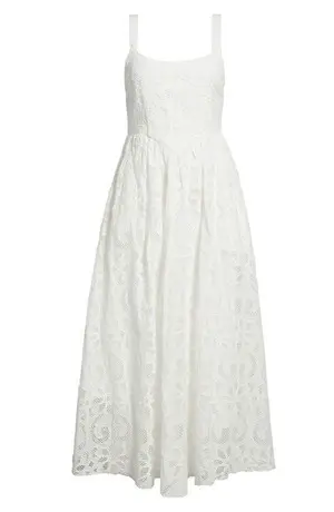 Saylor Maryl Open Stitch Maxi Dress