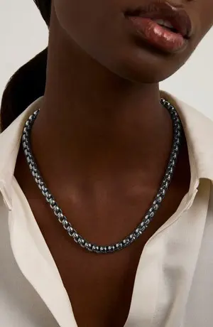 DEAN DAVIDSON Large Tokyo Chain Necklace - Silver