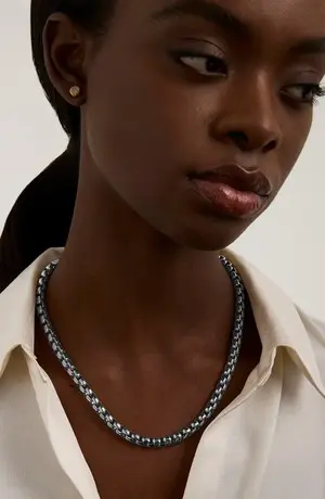 DEAN DAVIDSON Large Tokyo Chain Necklace - Silver