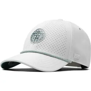 MELIN A-game Links Hydro Performance Cap - White/ Green