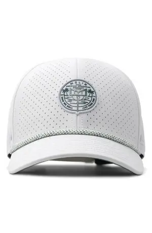 MELIN A-game Links Hydro Performance Cap - White/ Green