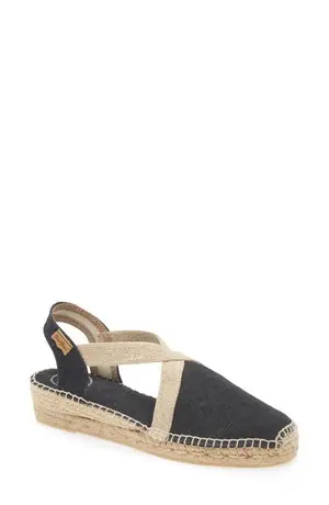 Toni Pons Black Platform Wedges