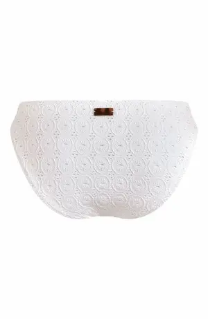Vilebrequin Broderie Anglaise Midi Brief Bikini Bottom