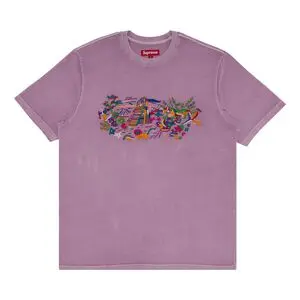 Supreme Machu Picchu Short-sleeve Top 'lavender - Purple