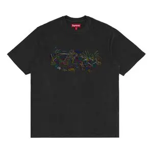 Supreme Machu Picchu Short-sleeve Top - Black