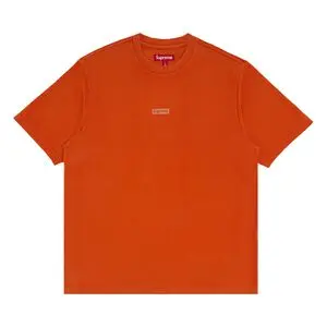Supreme Overprint Small Box Short-sleeve Top - Orange