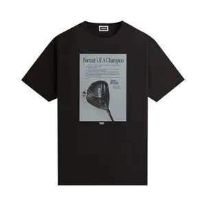 Kith For Taylormade Champion Vintage Tee - Black