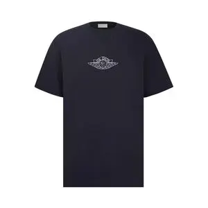 Dior X Air Jordan Wings T-shirt - Blue