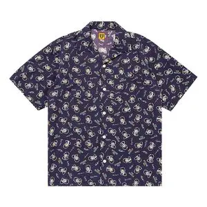 HUMAN MADE Beatles Aloha Shirt 'navy - Blue