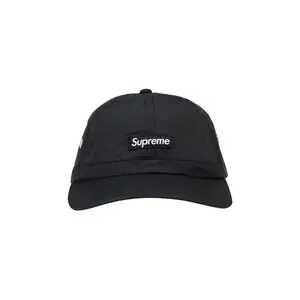 Supreme Crown Band Nylon 6-panel Cap - Black