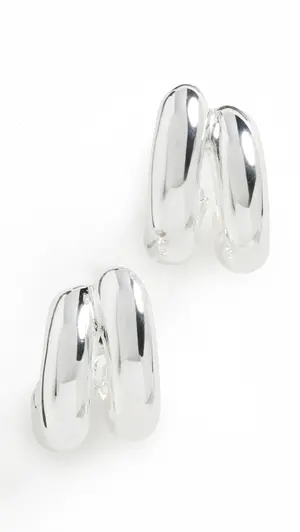 Jenny Bird Mini Florence Earrings - Silver