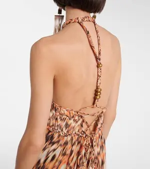 Isabel Marant Étoile Rozilda Printed Silk Minidress