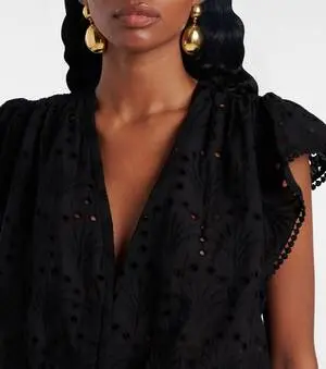 Melissa Odabash Jess Ruffled Mini Dress