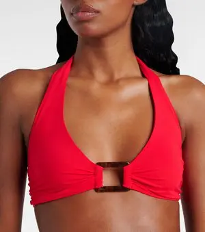 Melissa Odabash Paris Embellished Bikini Top