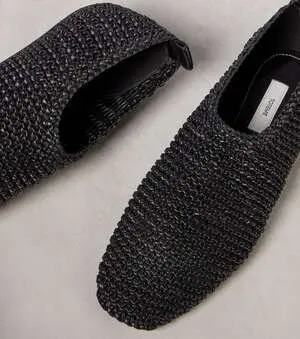 TOTEME Leather Ballerinas