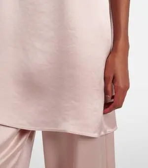 LESET Barb Satin Minidress