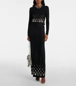 Rabanne Embellished Maxi Skirt