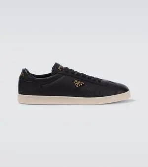 Prada Lane Leather Sneakers