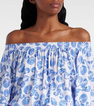 Melissa Odabash Micha Printed Minidress