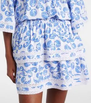 Melissa Odabash Micha Printed Minidress