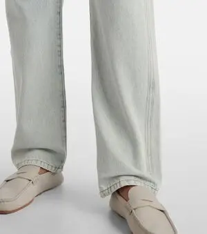 Khaite Callum Straight Leg Jeans - Blue