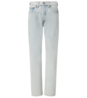 Khaite Callum Straight Leg Jeans - Blue