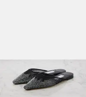 JIMMY CHOO Vivi Embellished Mules