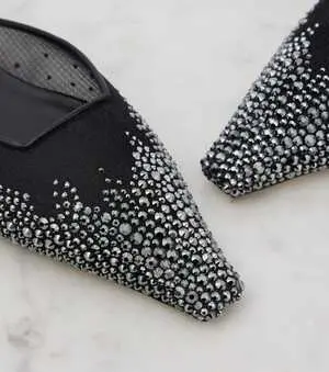 JIMMY CHOO Vivi Embellished Mules