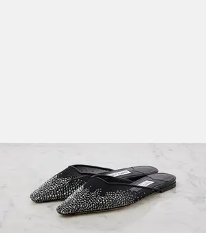 JIMMY CHOO Vivi Embellished Mules