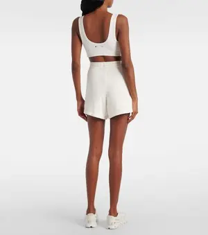 The Upside Lavalliere Rosie Knitted Cotton Shorts