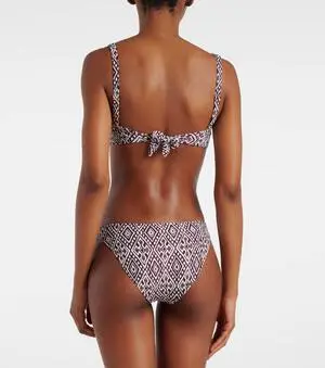 Melissa Odabash Milan Bikini Top - Brown