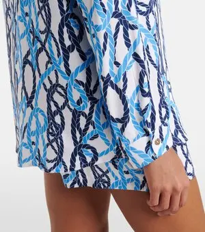 Melissa Odabash Millie Printed Shirt - Blue