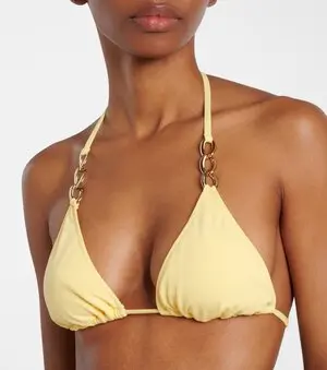 Melissa Odabash Bikini Top - Yellow