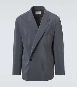 LEMAIRE Asymmetric Silk-blend Blazer