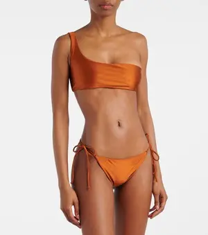 Jade Swim Eliza Bikini Top - Orange