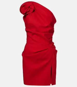 Red Ruched Cocktail Dresses
