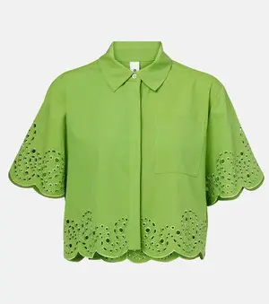 Simkhai Keyla Broderie Anglaise Top