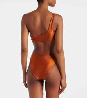 Jade Swim Incline Bikini Bottom - Orange