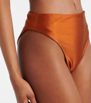 Jade Swim Incline Bikini Bottom - Orange