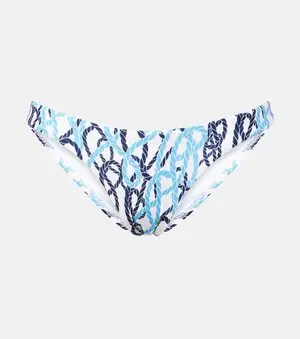 Melissa Odabash Liguria Bikini Bottoms - Blue