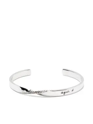 AGNÈS B. Narrative Bracelet - Silver