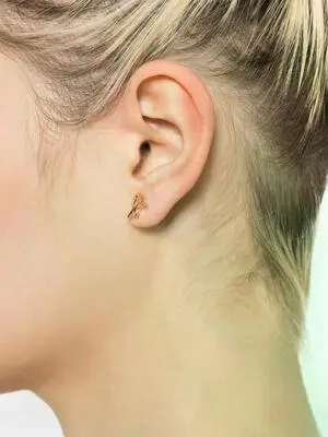 AGNÈS B. Logo Earring